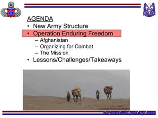 Us Army Transforming And Fighting Adaptive Leadership Lessons | PPT