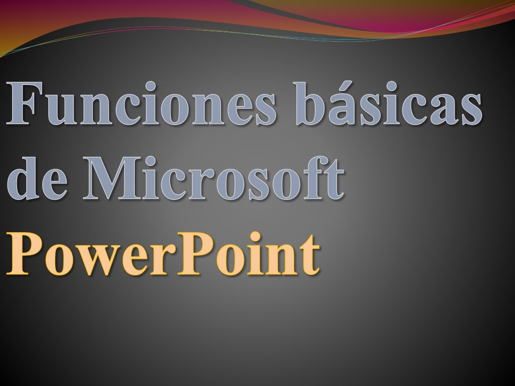 Funciones Basicas De Microsoft Power Point - vrogue.co Funciones Basicas De Microsoft Power Point - vrogue.co