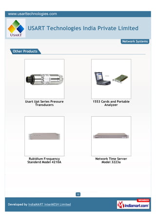 USART Technologies India Private Limited, Hyderabad, Networking | PDF