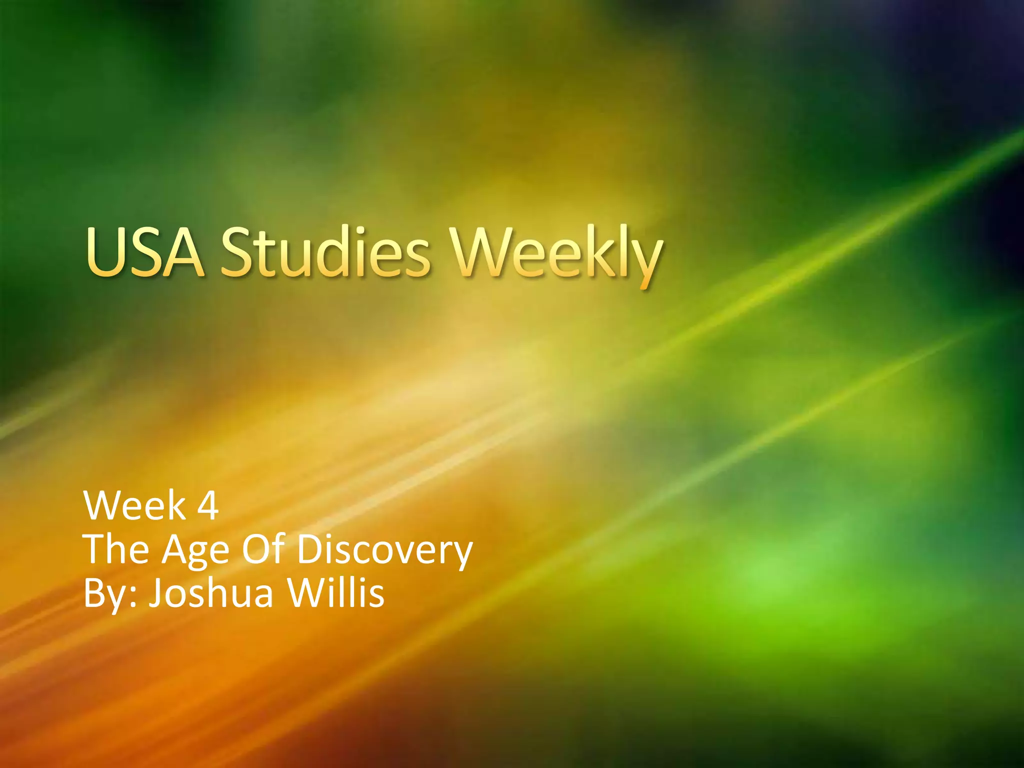 USA studies weekly | PPTX | Cruises | Travel Type