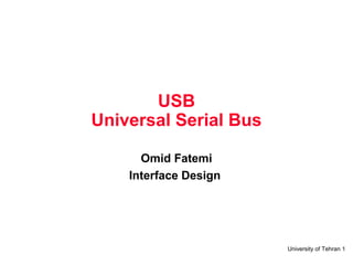 Usb | PPT