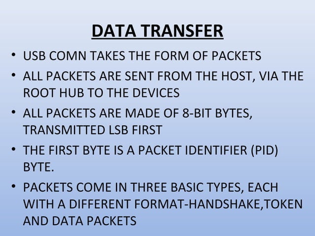 USB BASIC | PPT | Computer Networking | Computing