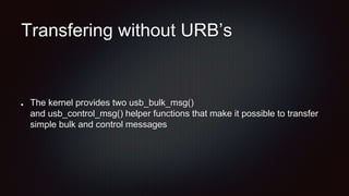 Linux Usb overview | PPTX | Operating Systems | Computer Software and ...