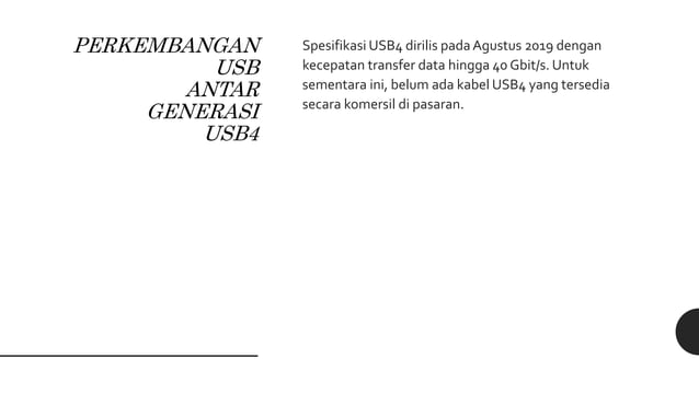 Universal Serial Bus | PPTX