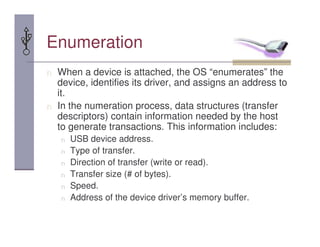 USB and communication protocols- Embedded System | PDF | Computer ...