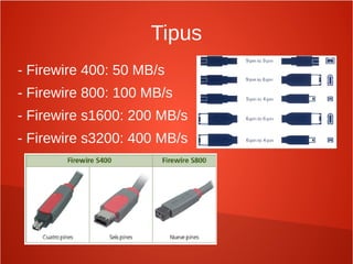 Usb e sata-firewire-loris-esteban-sergio | PPT