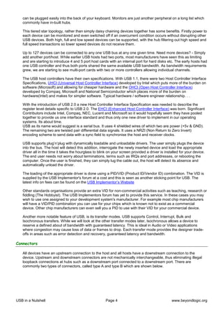 Usb in-a-nutshell | PDF | Computer Peripherals | Computing