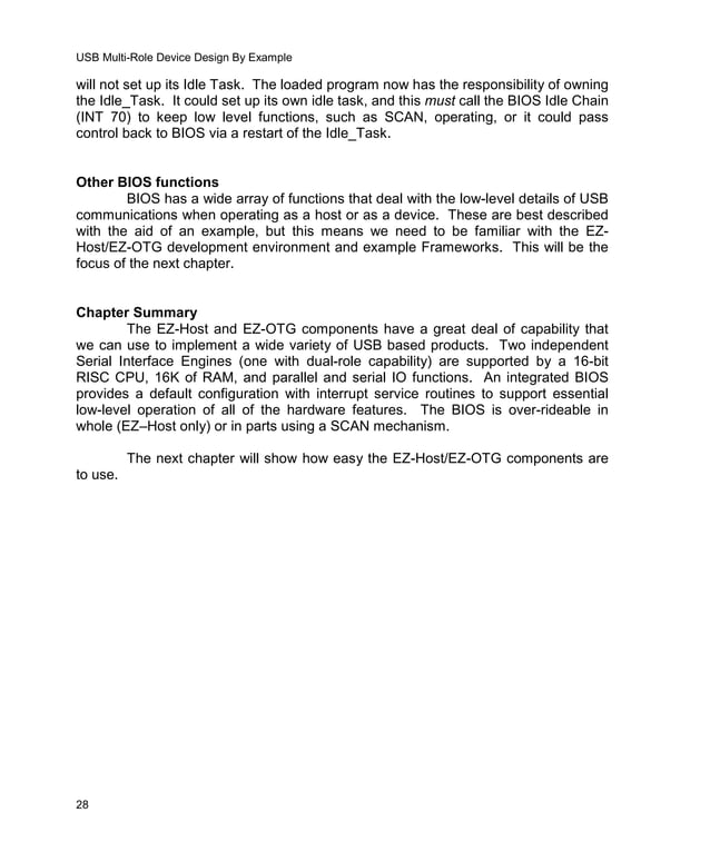 Usb Multi Role Device Design By Example | PPT