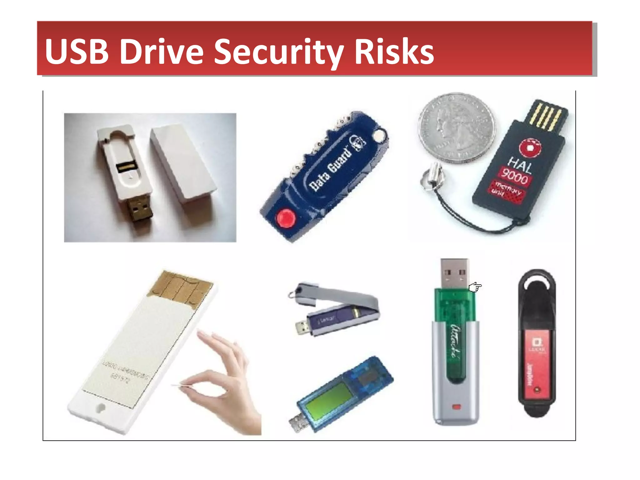USB flash drive security | PPT