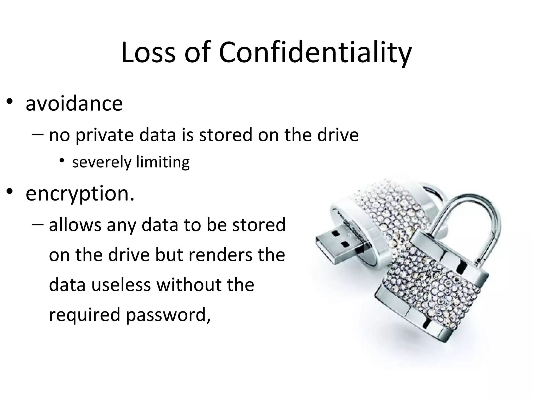 USB flash drive security | PPT