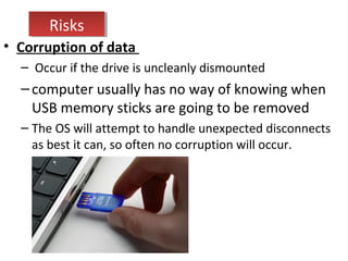 USB flash drive security | PPT