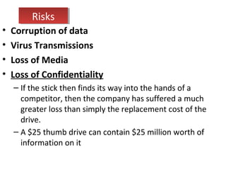 USB flash drive security | PPT