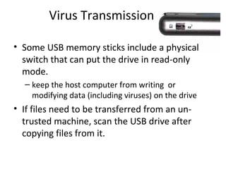 USB flash drive security | PPT