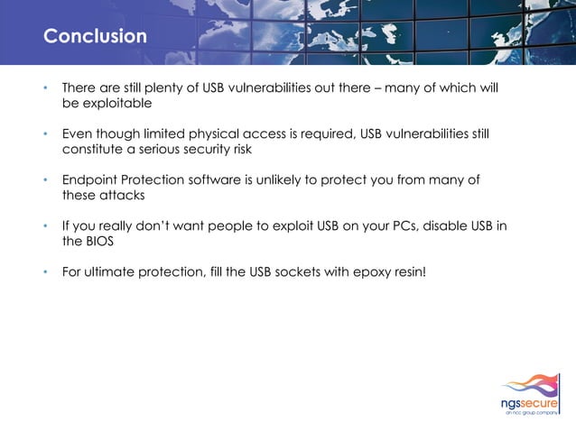 USB: Undermining Security Barriers | PPT
