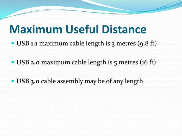 Usb Universal Serial Bus Pptx Computer Peripherals Computing