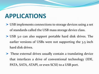 Usb universal serial bus | PPTX