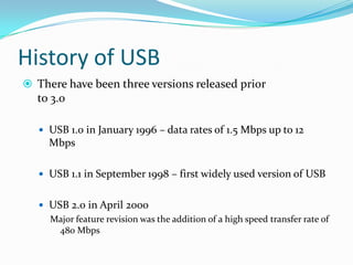 Usb universal serial bus | PPTX