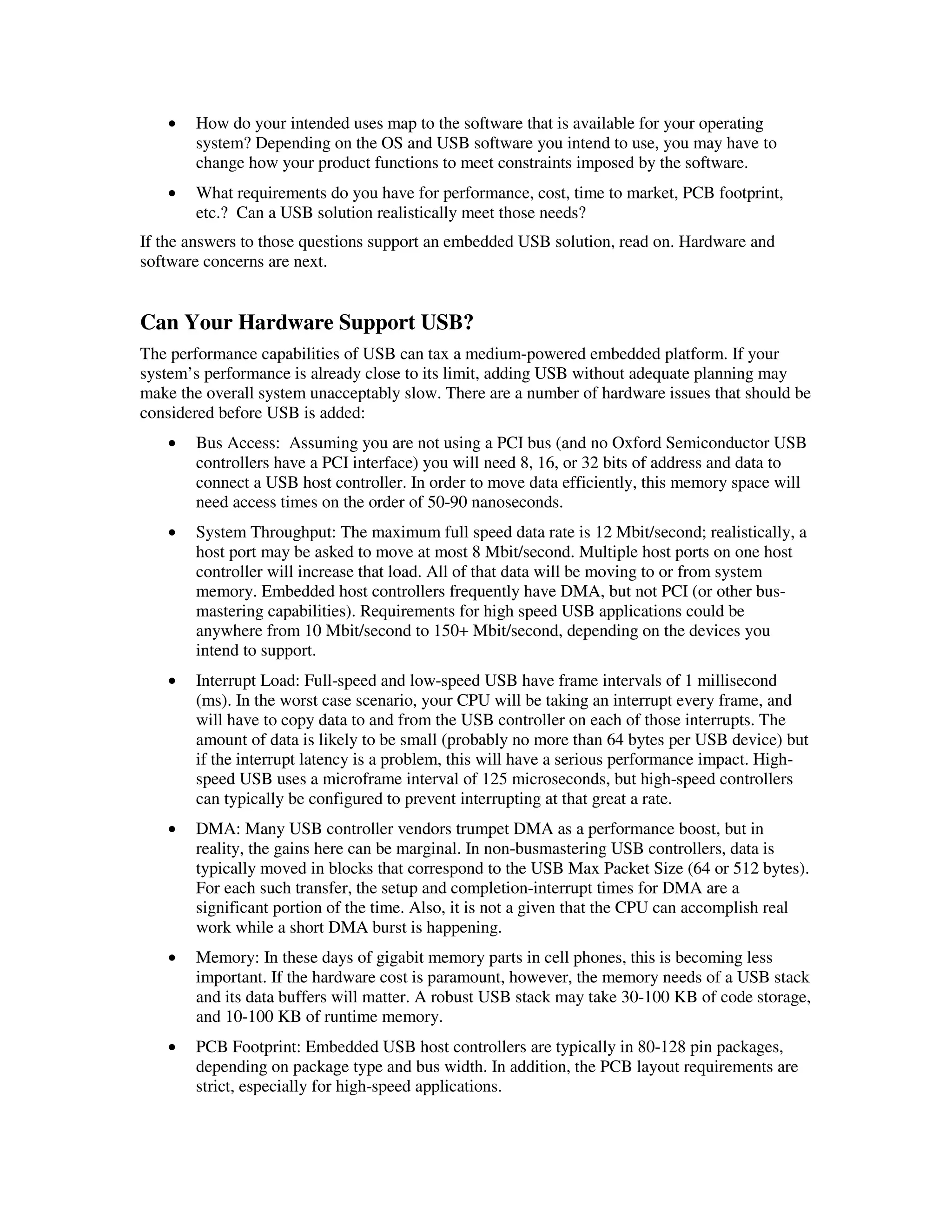 Usb Wp Implementing Usb | PDF