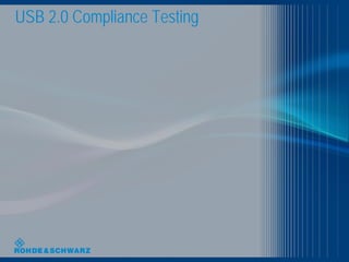 USB 2.0 Compliance Testing | PDF