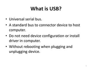 Introduction of USB 3.1 | PPTX