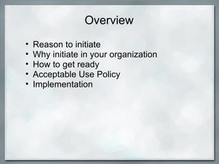 USB Device Policy | PPT