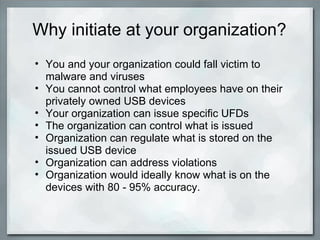 USB Device Policy | PPT