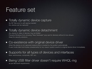 UsbDk at a Glance | PPT