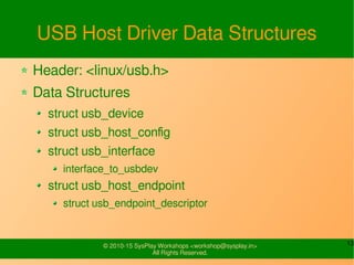 USB Drivers | PDF
