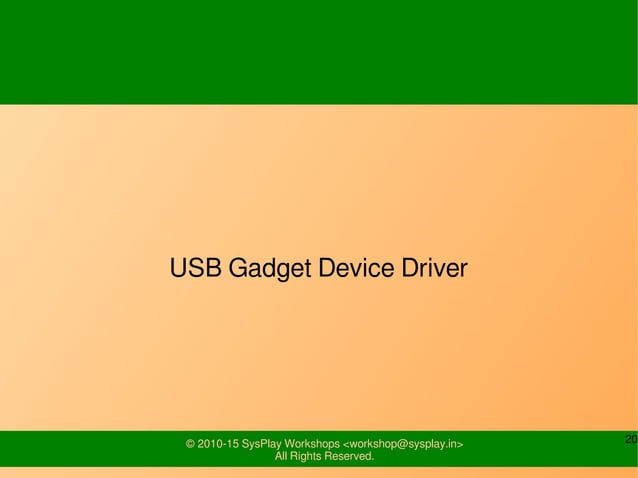 USB Drivers | PPT