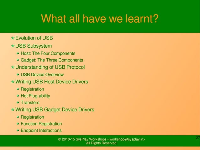 USB Drivers | PPT