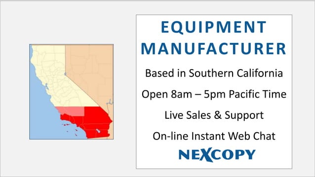 USB Duplicator by Nexcopy, Model USB600PC | PPT