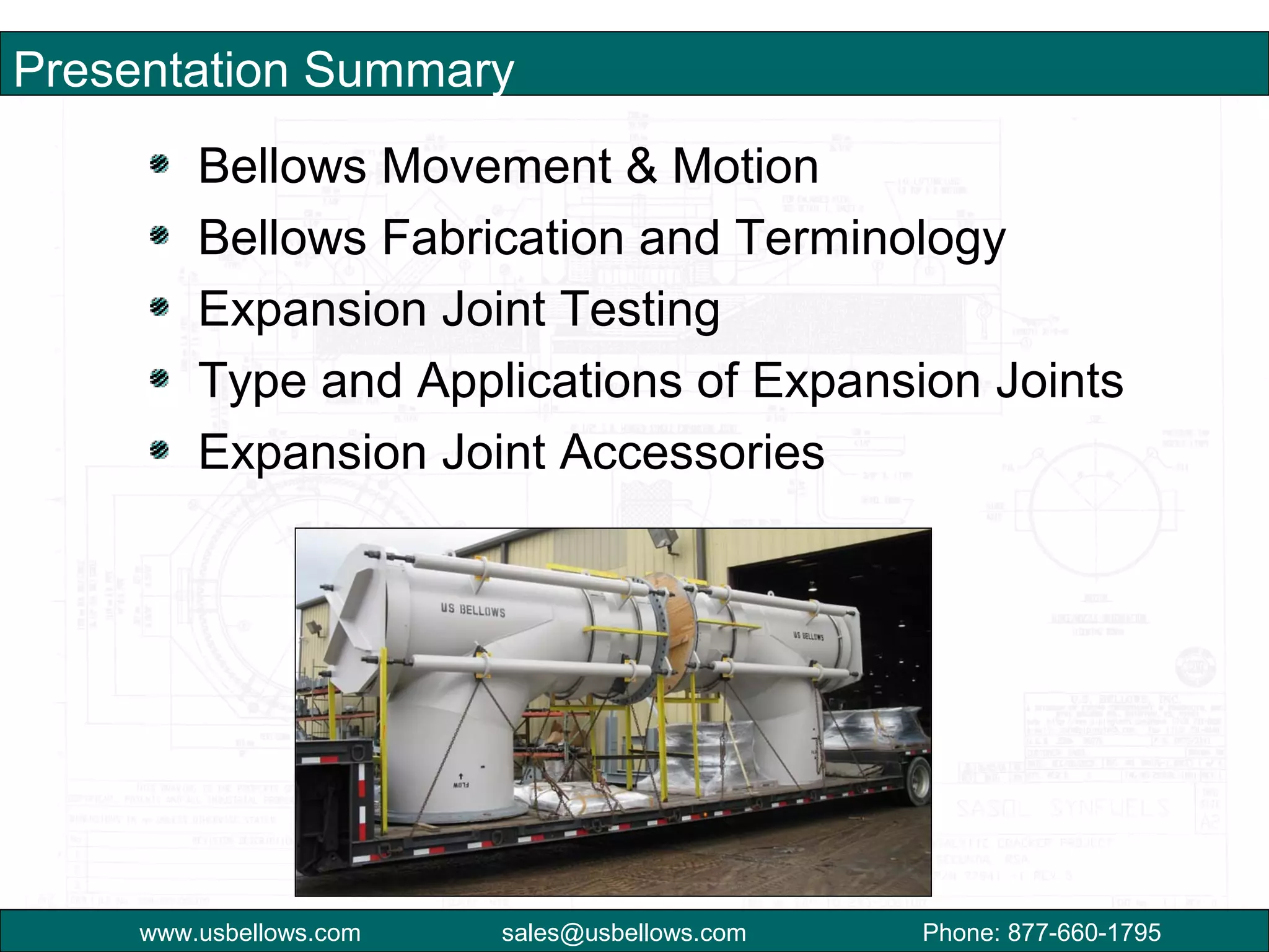 U.S. Bellows 101: The Basics of Expansion Joints | PPT