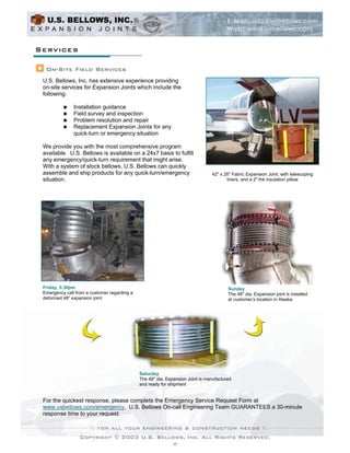 U.S. Bellows Expansion Joint Brochure | PDF