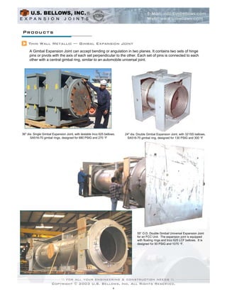 U.S. Bellows Expansion Joint Brochure | PDF