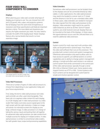 A GUIDE TO VIDEO WALLS | PDF | Video Production | Content Production