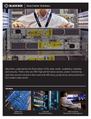 Data Center Solutions Flyer | PDF