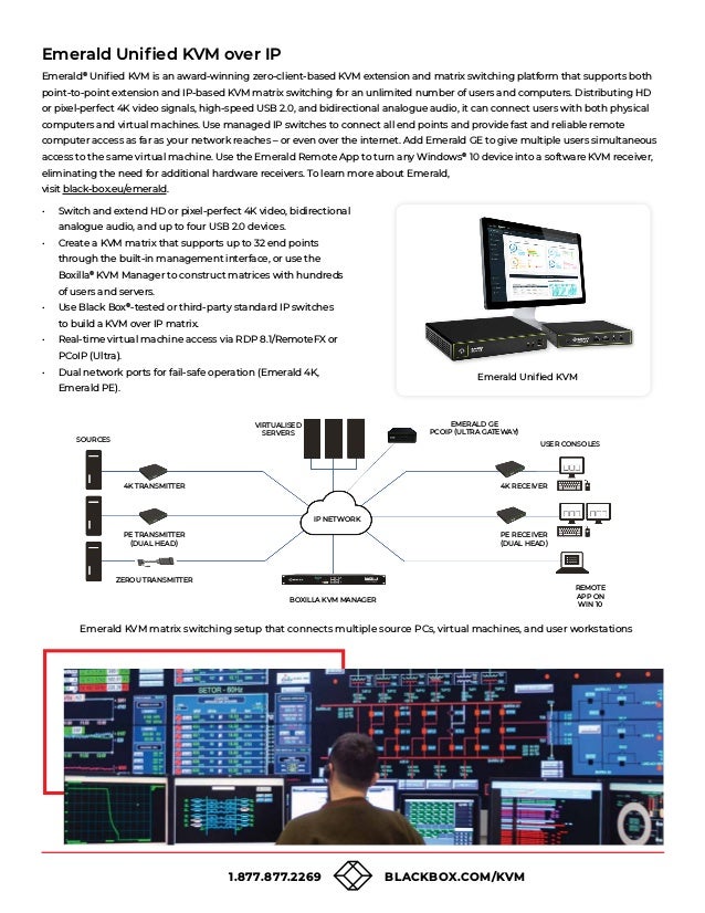 US Black Box KVM Extenders and Switches 2205 | PDF