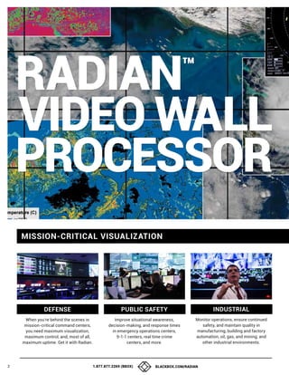 Radian Video Wall Processor | PDF