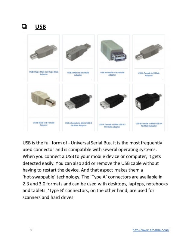 USB, Micro USB and Lightning Connectors: Understanding the Basic Difference