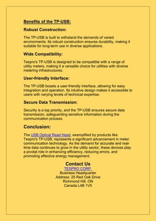 USB Optical Read Head for Meter Communication.pdf