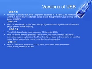 USB presentation by Mishuk | PPTX