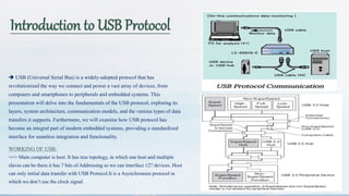 usb protocol and its various application | PPTX | Computer Networking | Computing