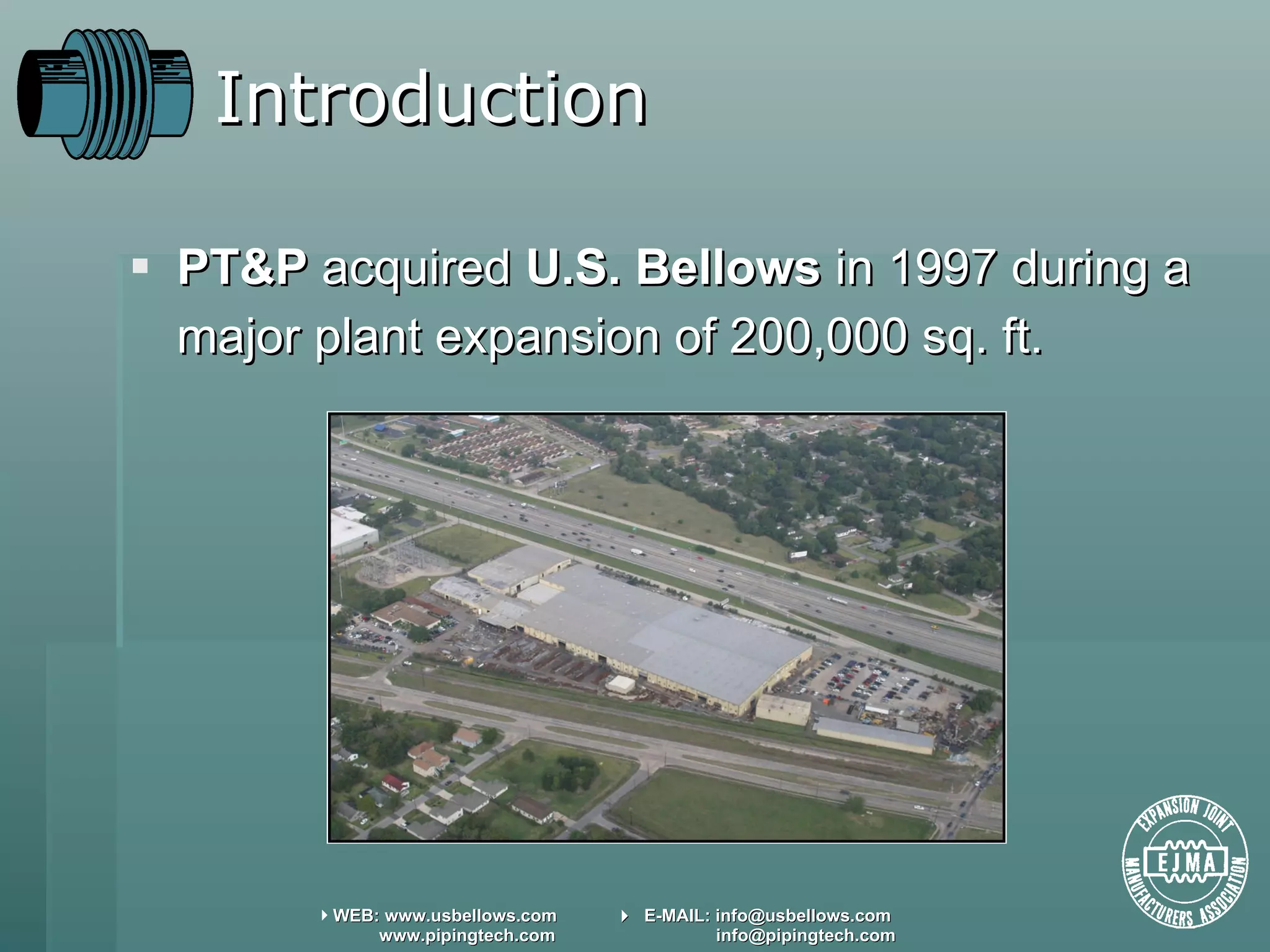 U.S. Bellows Expansion Joint Presentation | PPT