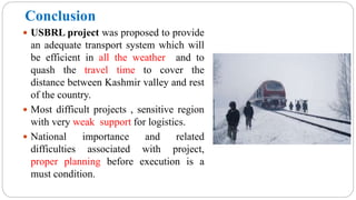 USBRL Railway Project Presentation | PPTX