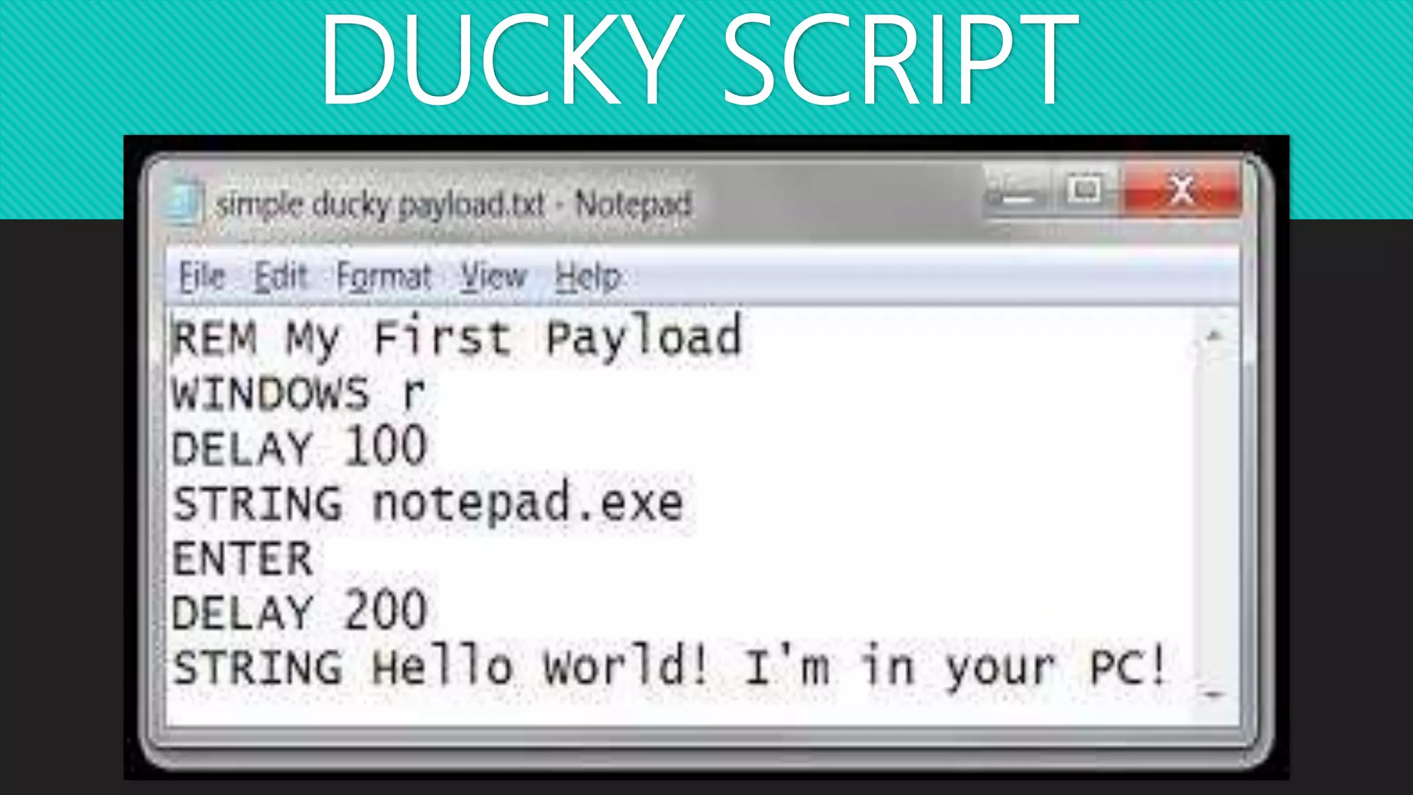 Usb rubber ducky | PPTX