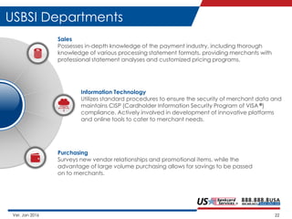 US Bankcard Services - a leading nationwide merchant service provider | PDF
