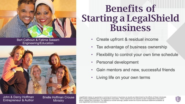 Legalshield Business Opportunity Briefing 