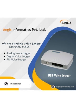 Usb voice logger aegis copy | PDF