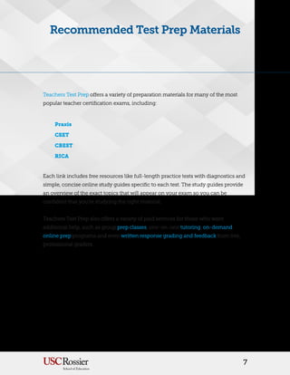 A Guide to Teacher Certification Exams | PDF | Standardized Testing ...