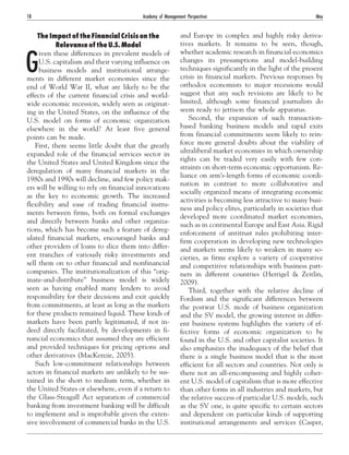 US capitalism a tarnished model | PDF